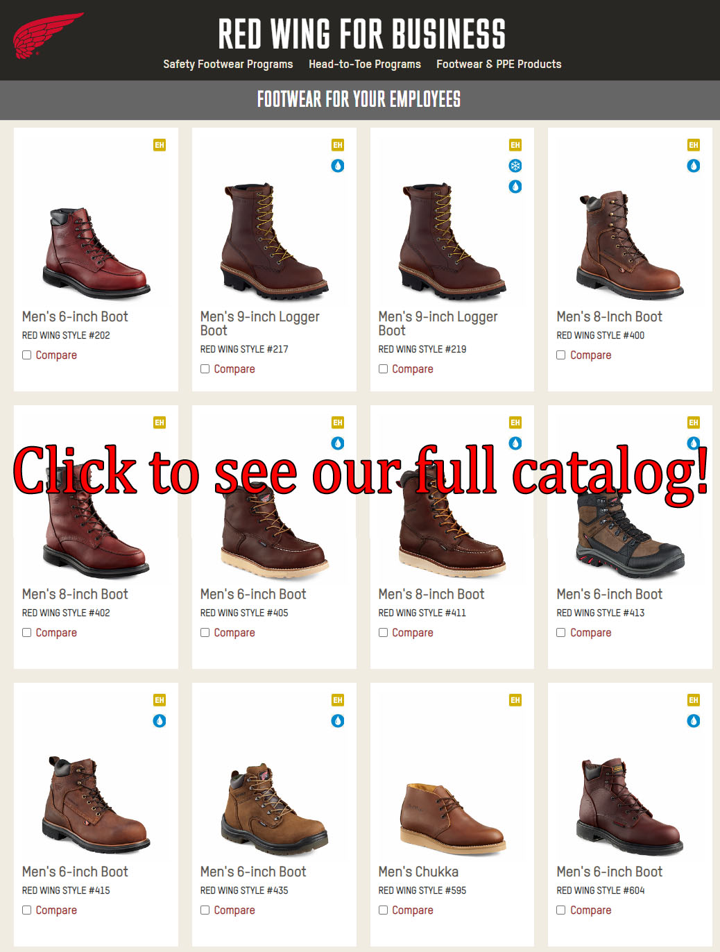 Industrial | Safety Footwear Program | Red Wing Hampton